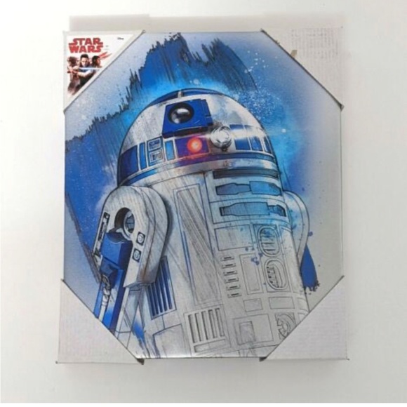 Disney | Art | Star Wars Nwt 2 X 1 Canvas Print Brand New Disney Photo ...